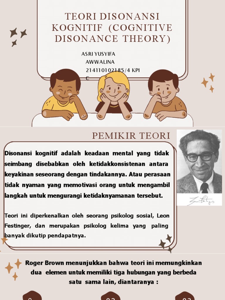 Cognitive Disonance Theory | PDF