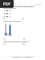 LOGIQIDS Worksheet | PDF | Mathematics | Mathematical Objects