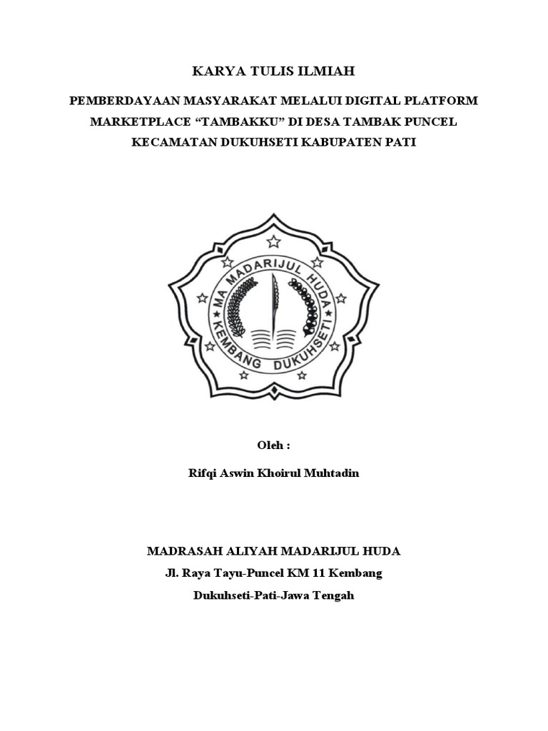 Karya Tulis Ilmiah | PDF