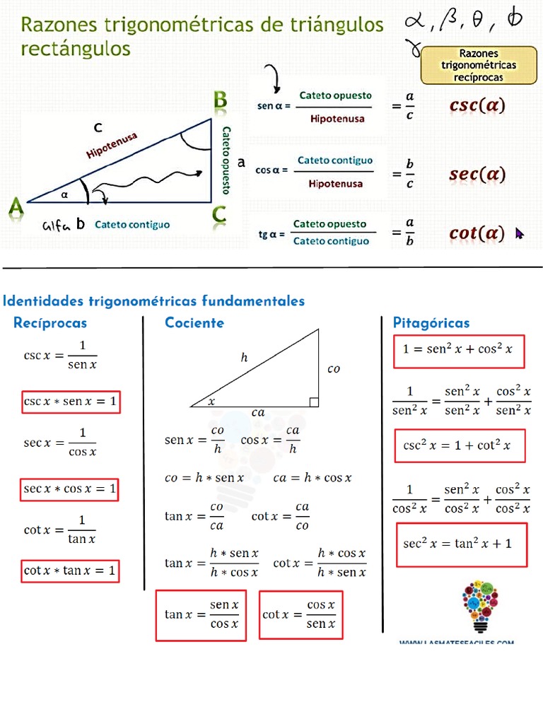 Razones Trigonometricas | PDF