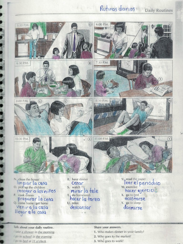 Daily Routines 2 | PDF