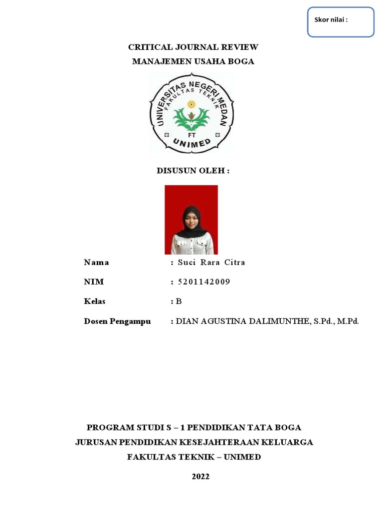 CJR Mub - Tata Boga | PDF | Bisnis | Pengembangan Diri