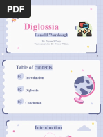 1.diglossia. Definition, History, Functions and Characteristics of ...