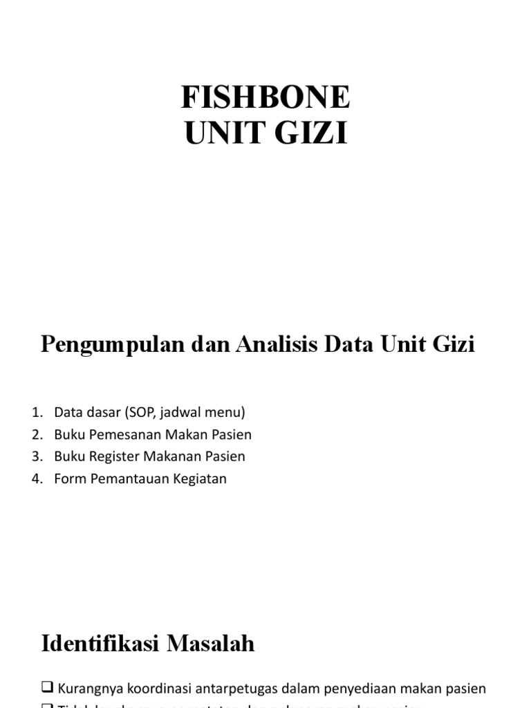 FISHBONE Gizi | PDF