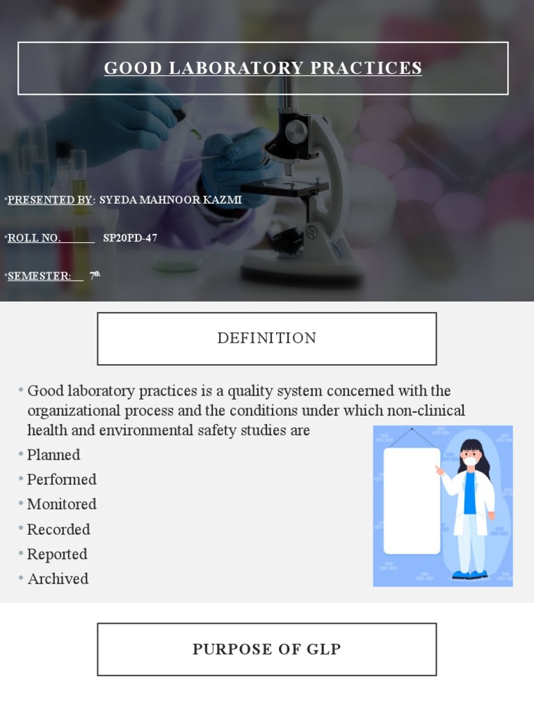 GLP Practices Guide | PDF | Laboratories