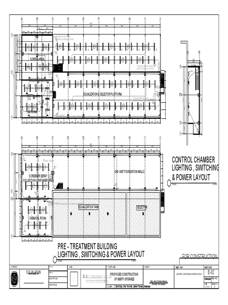 ELECTRICAL PLAN LAYOUT-Model | PDF