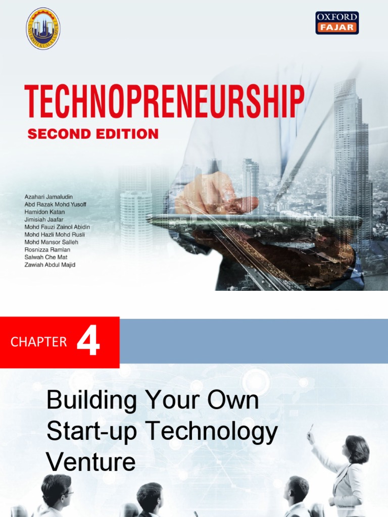UniKL Technopreneurship CHP 4 - Building Your Own Start-Up Technology ...