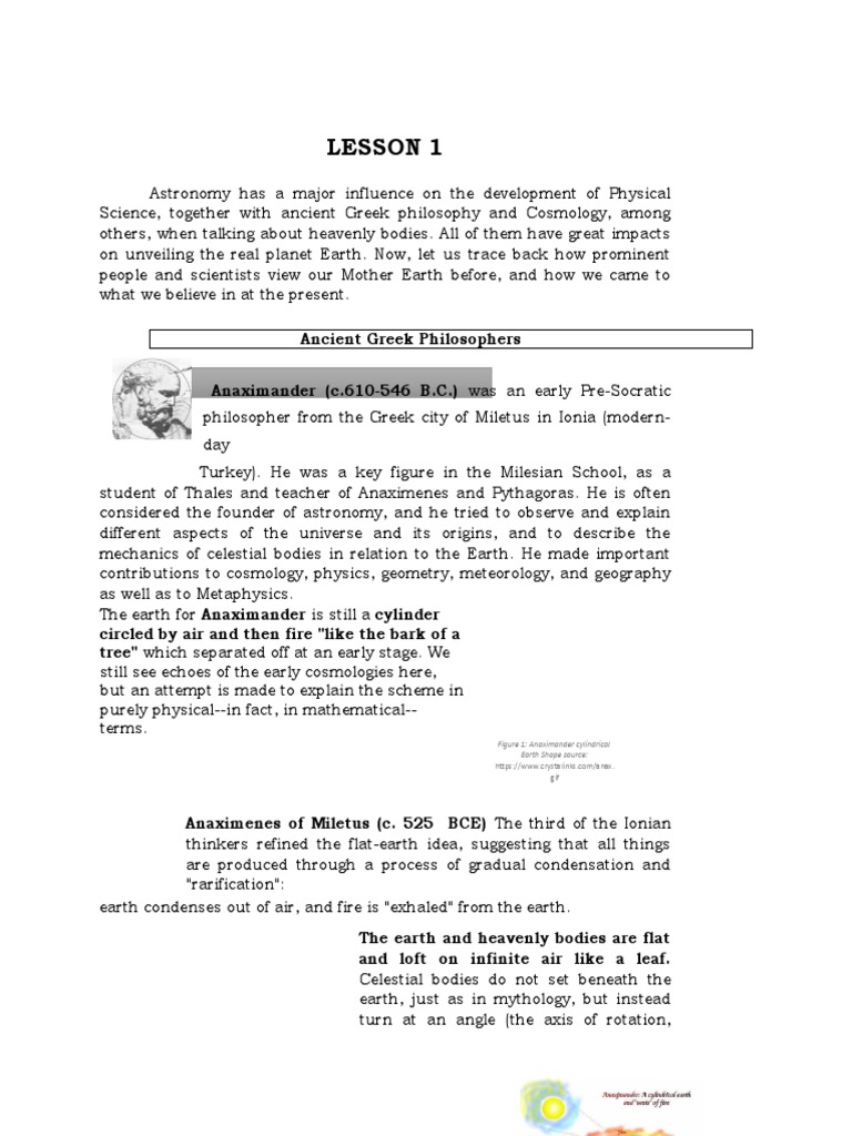 Lesson 1 Phy Sci | PDF | Planets | Science