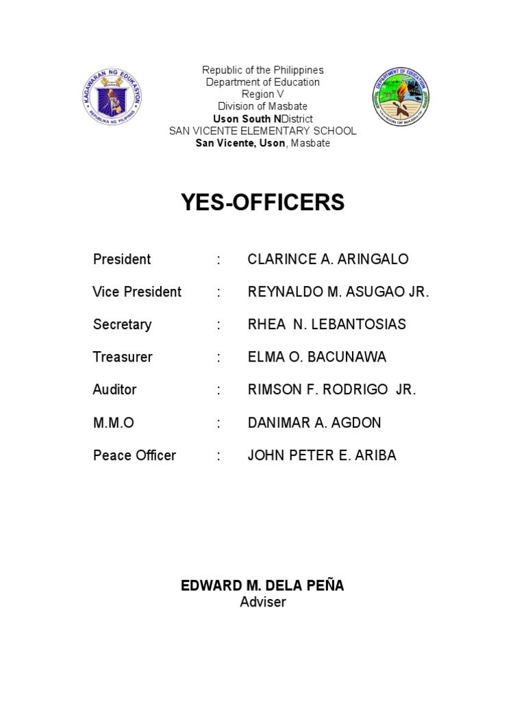 Yes-O Officer - Edward | PDF