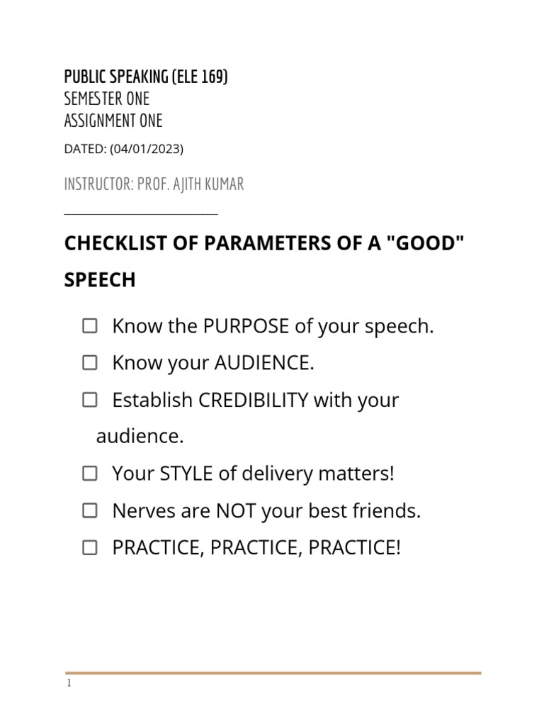 The Keys to Effective Public Speaking: Knowing Your Purpose, Audience ...