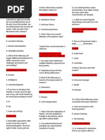 Bcat Test Sample | PDF | Cognition | Memory