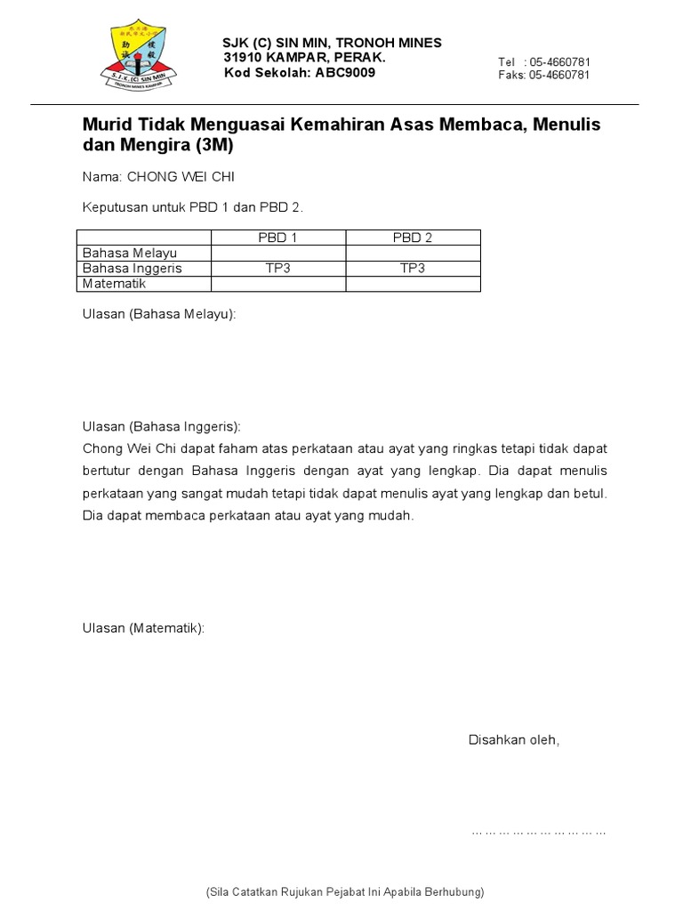 Laporan 3M - BI | PDF