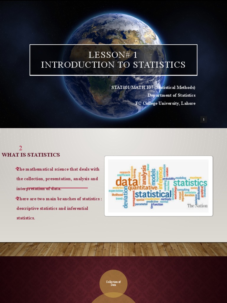 Introd 2 | PDF | Level Of Measurement | Statistics
