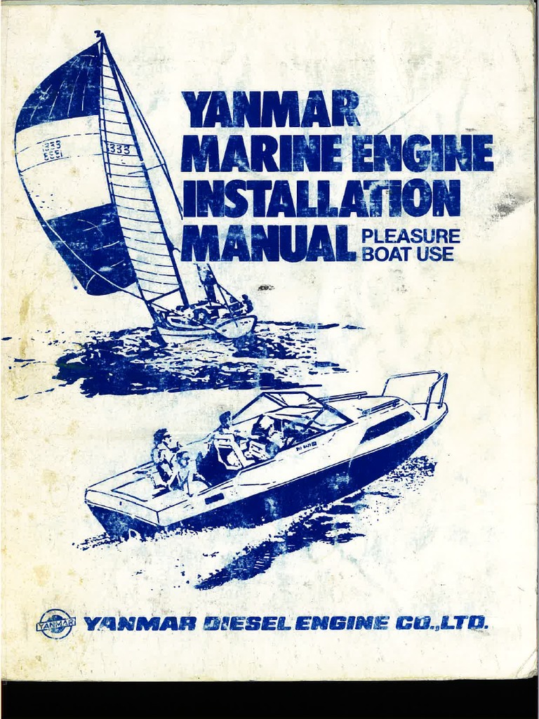 Yanmar Marine Engine Installation Manual | PDF
