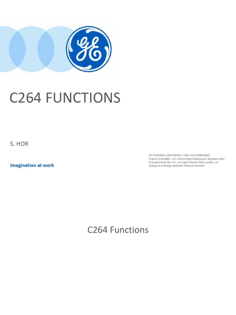 2.2 C264 Functions PDF | PDF | Computer Network | Computer Engineering