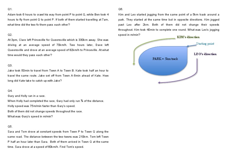 Speed Questions | PDF