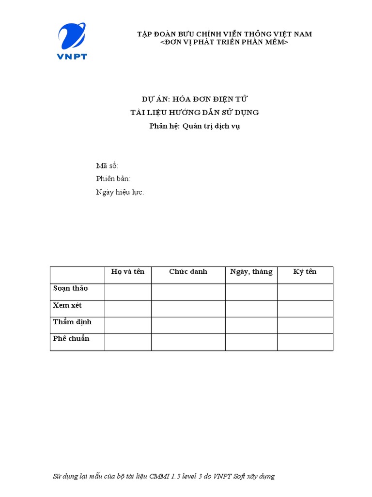 Tai Lieu HDSD - TTu78 - QTDV | PDF