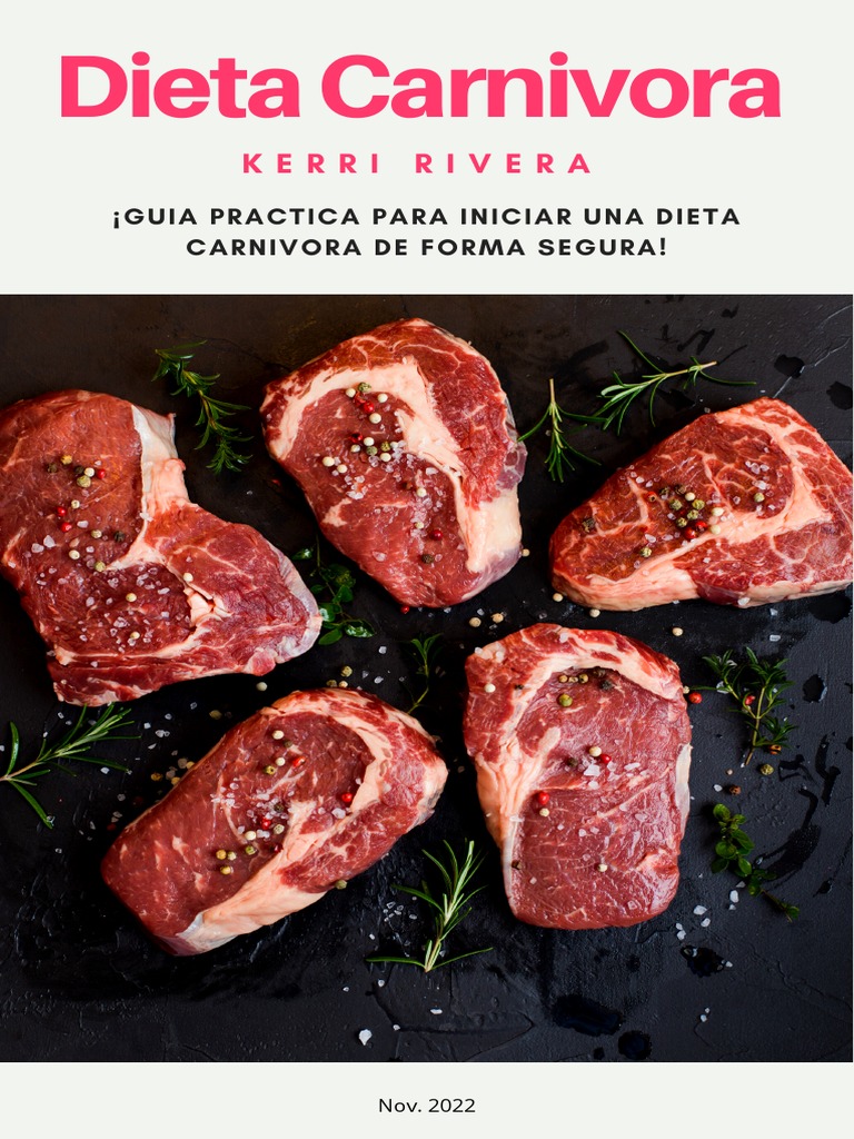Dieta Carnívora PDF | PDF | Dieta | Alimentos