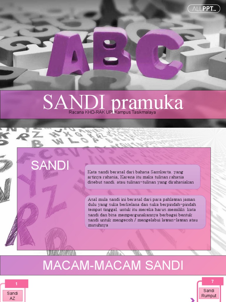 Panduan Lengkap Sandi Pramuka | PDF