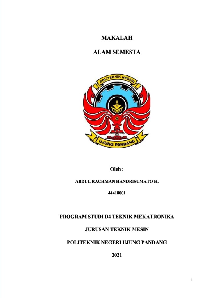 PDF Makalah Alam Semesta 1 - Compress PDF | PDF
