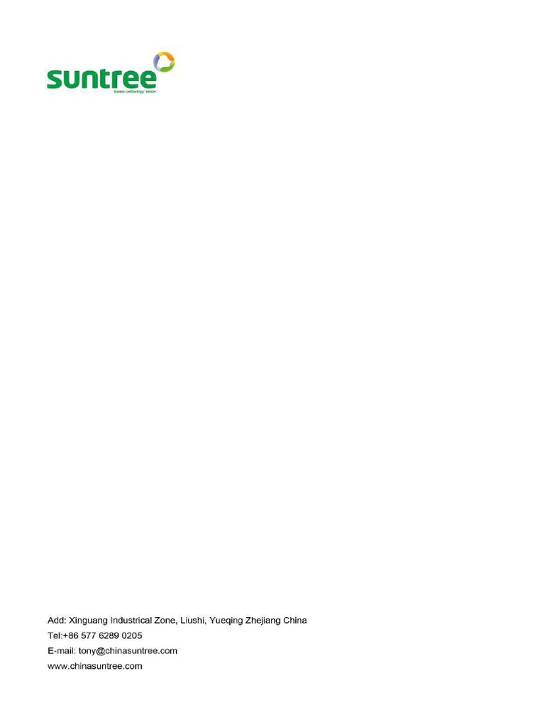 Suntree Solar Accessories PDF | PDF