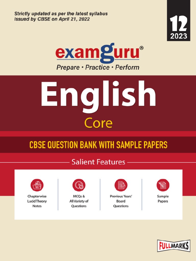 ExamGuru English Class 12 PDF | Download Free PDF | Reading ...