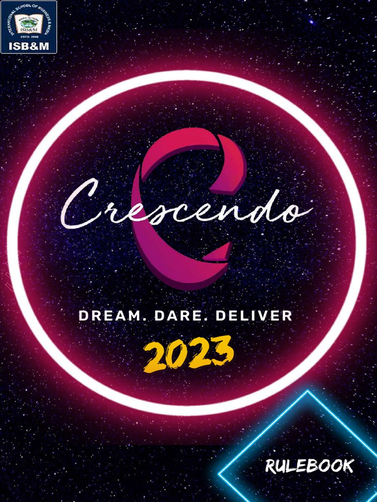 Rule Book Crescendo'23 | PDF | Volleyball