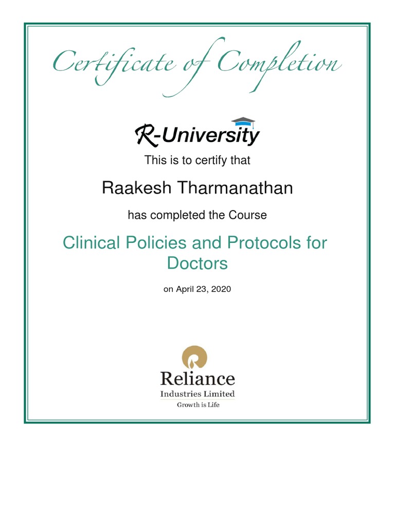 Clinical Policies and Protocols For Doctors PDF | PDF