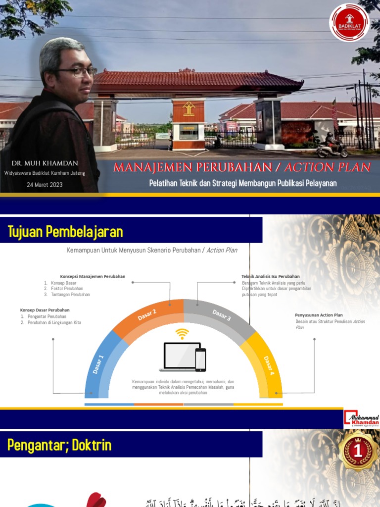 Manajemen Perubahan - (Publikasi Layanan) Khamdan 230323 | PDF | Karier & Perkembangan