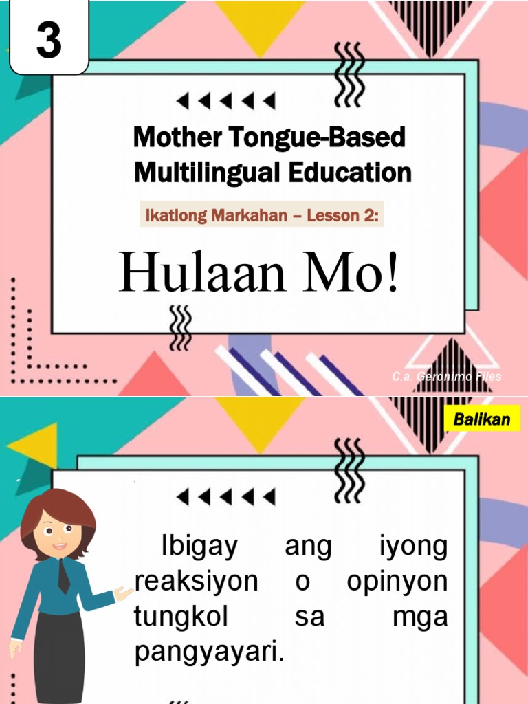 MTB 3 Q3 - Module 2 | PDF