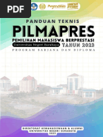 Panduan Pilmapres 2025 UM | PDF