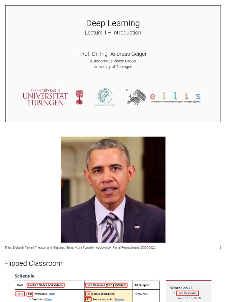 Lec 01 Introduction | Download Free PDF | Deep Learning | Systems Science