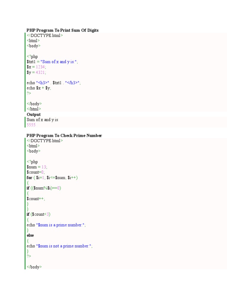 PHP Program | PDF | Login | Php