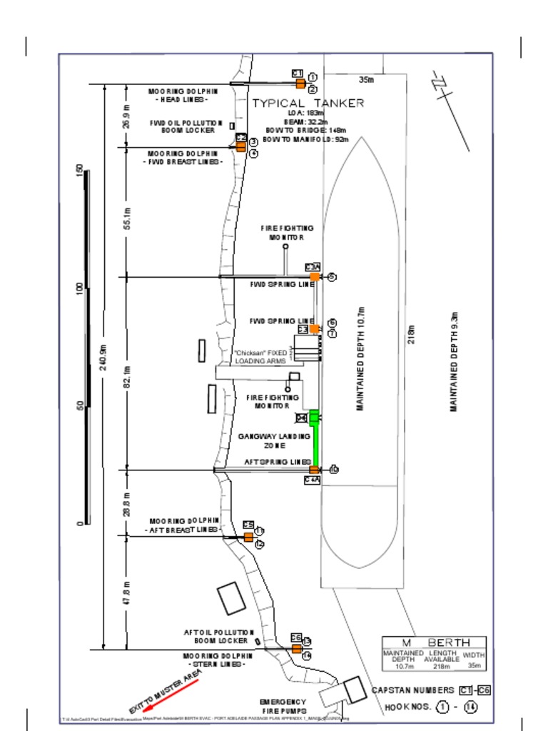 M BERTH Plan Inc Chinese Translation 1 | PDF | Watercraft | Shipping