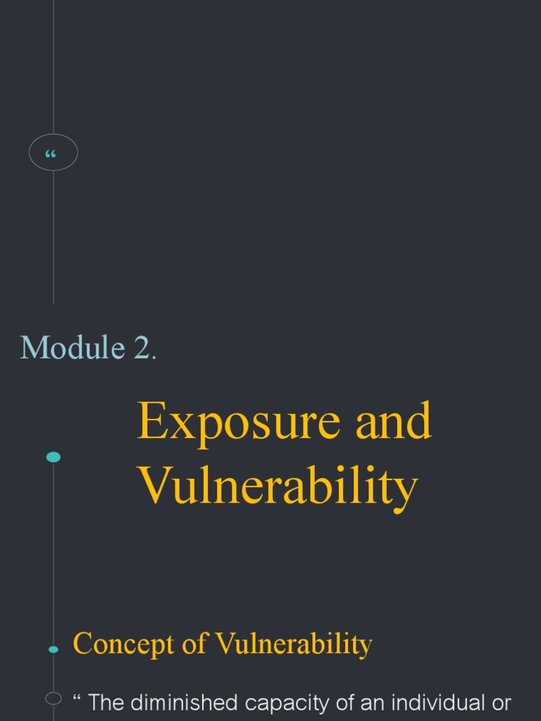 11 Concept of Vulnerability | PDF