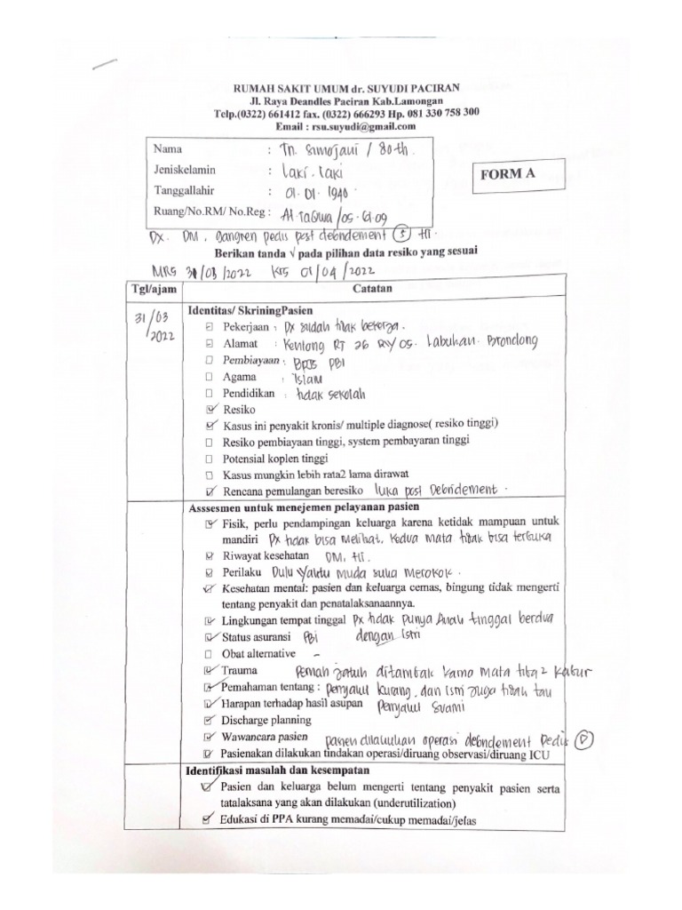 Bukti Form MPP Form A Dan B-1 PDF | PDF