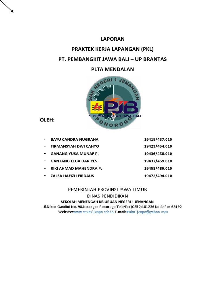 Laporan PKL Mendalan Final | PDF