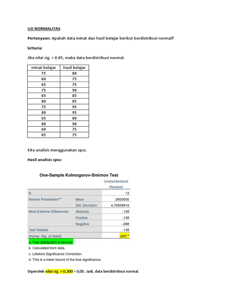 Materi Uji Normalitas Dan Homogenitas | PDF | Probability And Statistics | Research Methods