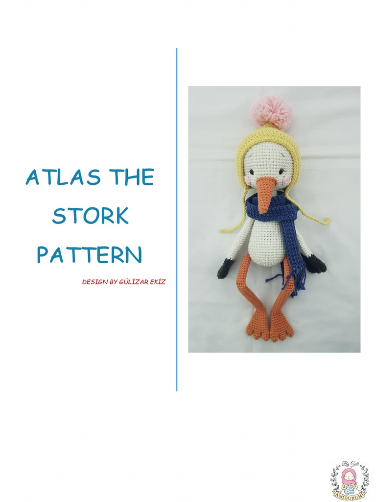 Stork Crochet Pattern by Gülizar Ekiz | PDF | Crochet | Folk Art