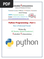 Python and Django | PDF | Python (Programming Language) | Model–View–Controller