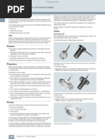 Hi-Lo Pilot - Ruelco 4202 SS-2 - Spring | PDF | Valve | Switch