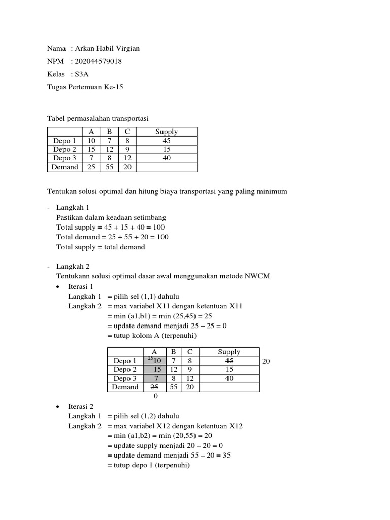 ArkanHabilVirgian 202044579018 S3A MO.15 | PDF