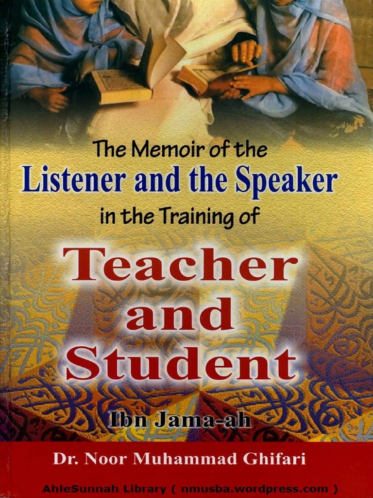 The Memoir of The Listener and The Speaker in TheTraining of Teacher ...