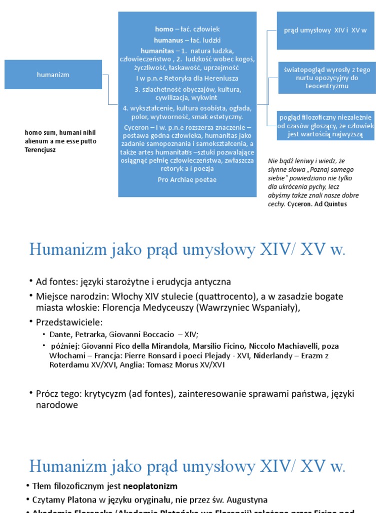 Humanizm | PDF