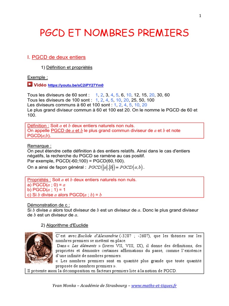 Math 2e Année | PDF | Nombre premier | Mathématiques