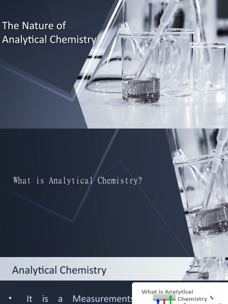 LEC 1 Intro Ana Chem | PDF | Analytical Chemistry | Solubility