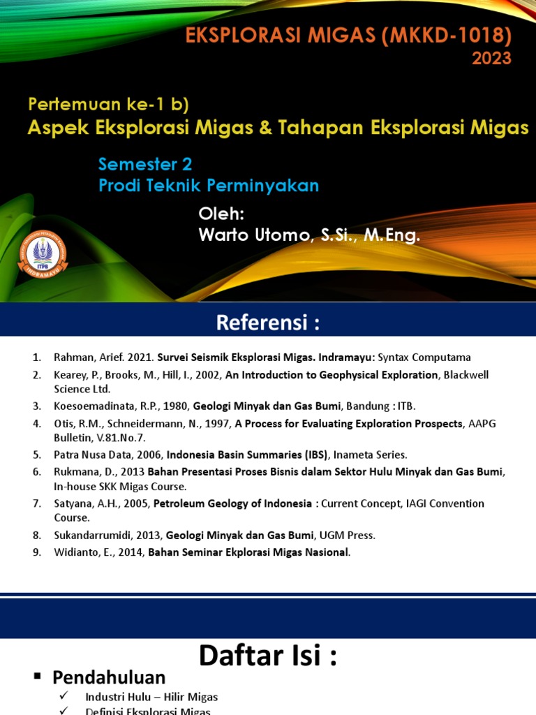 EKSPLORASI MIGAS | PDF