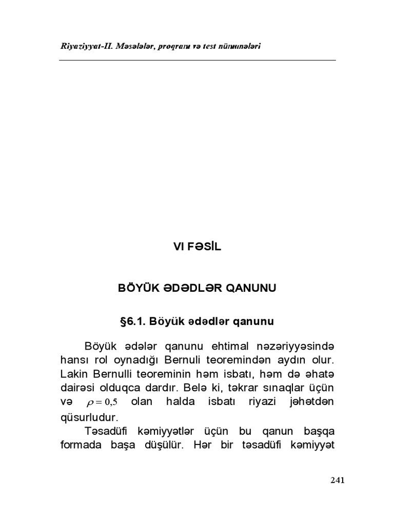 Boyuk Ededler Qanunu | PDF