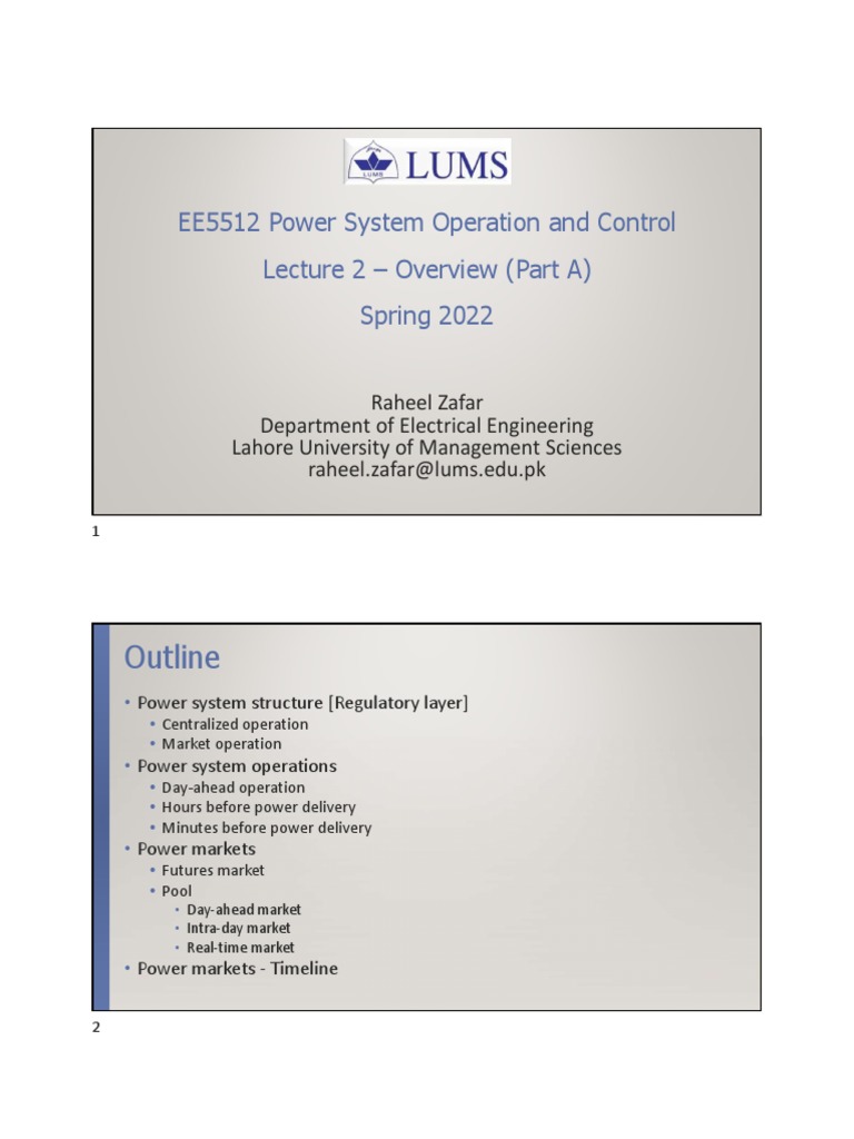 Lecture - 2 - Overview - Part B | PDF | Futures Contract | Market (Economics)