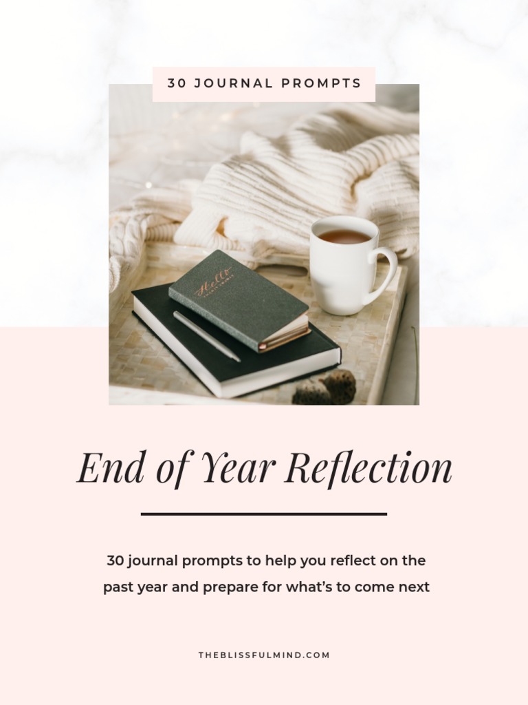 End-of-Year-Journal-Prompts-2020-The-Blissful-Mind | PDF | Gratitude ...